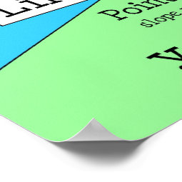 Linear Equations Poster | Zazzle