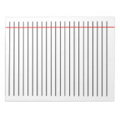 Lined Notepad Zazzle