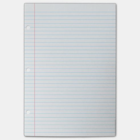 Lined Paper Post-it® Notes | Zazzle