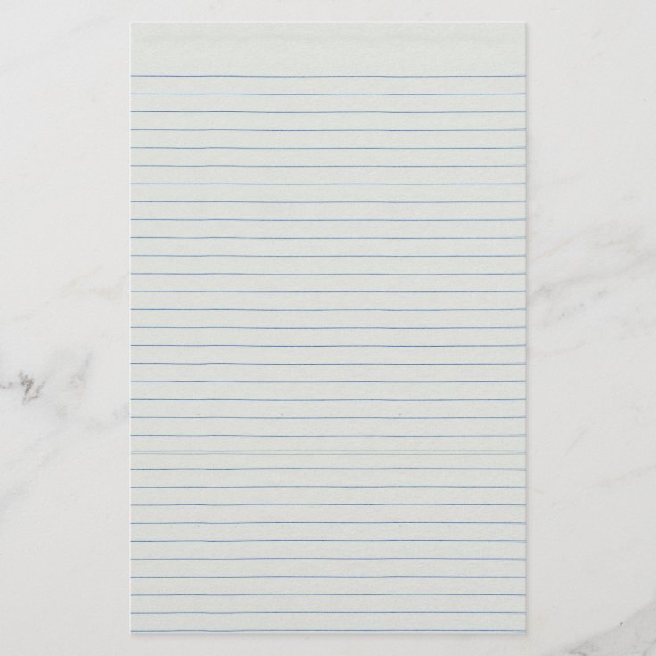 Lined School Paper Background | Zazzle