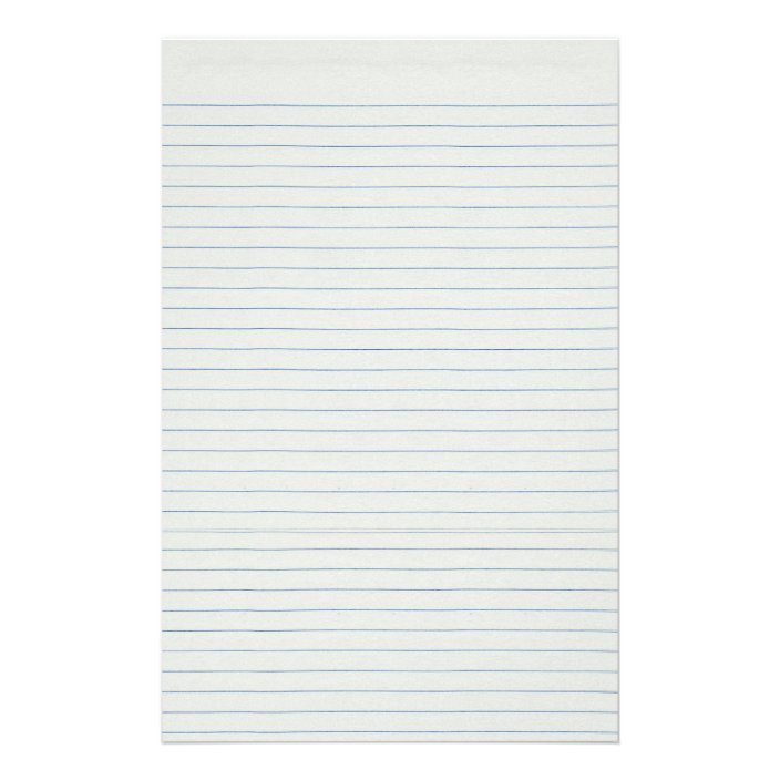 Lined School Paper Background | Zazzle.com