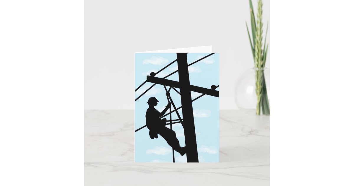 Lineman Appreciation Fun Trivia Card | Zazzle