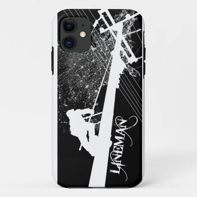 Lineman Power It Up Phone Case | Zazzle
