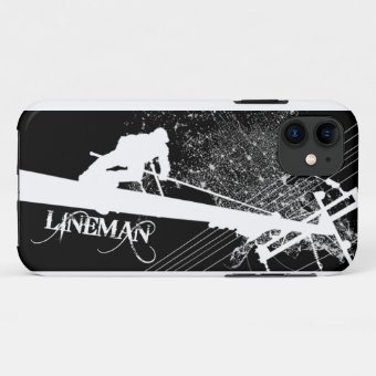 Lineman Power It Up Phone Case | Zazzle