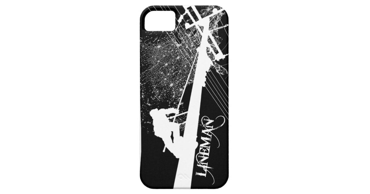 Lineman Power It Up Phone Case | Zazzle.com