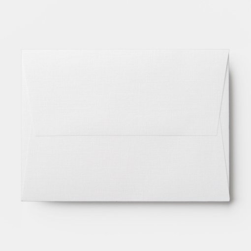 Linen Envelope - (4x6) White | Zazzle