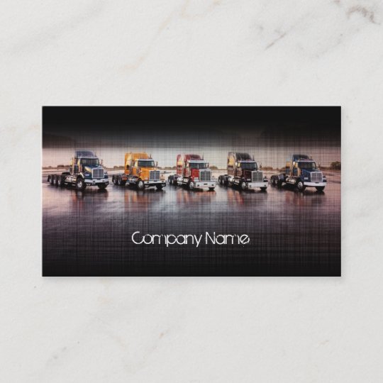 Linen Layer Trucks In The Line Card | Zazzle.com
