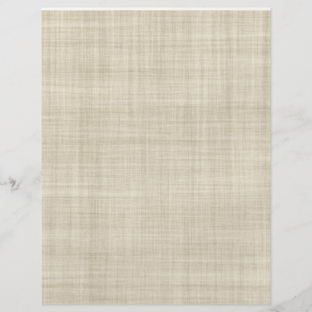 Linen Look Paper Background Flyer | Zazzle