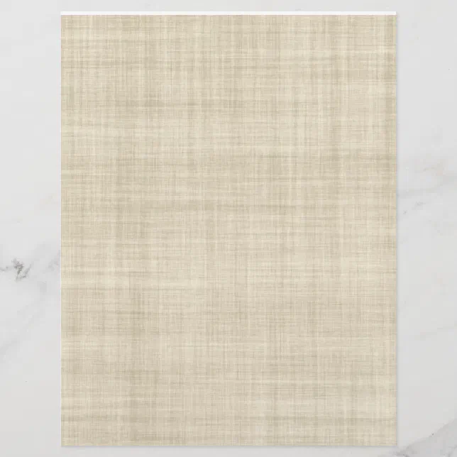 Linen Look Paper Background Flyer | Zazzle