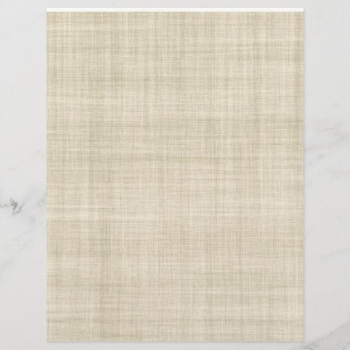 Linen Look Paper Background Flyer | Zazzle