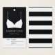 Lingerie Boutique Clothing Label Price Hang Tag | Zazzle