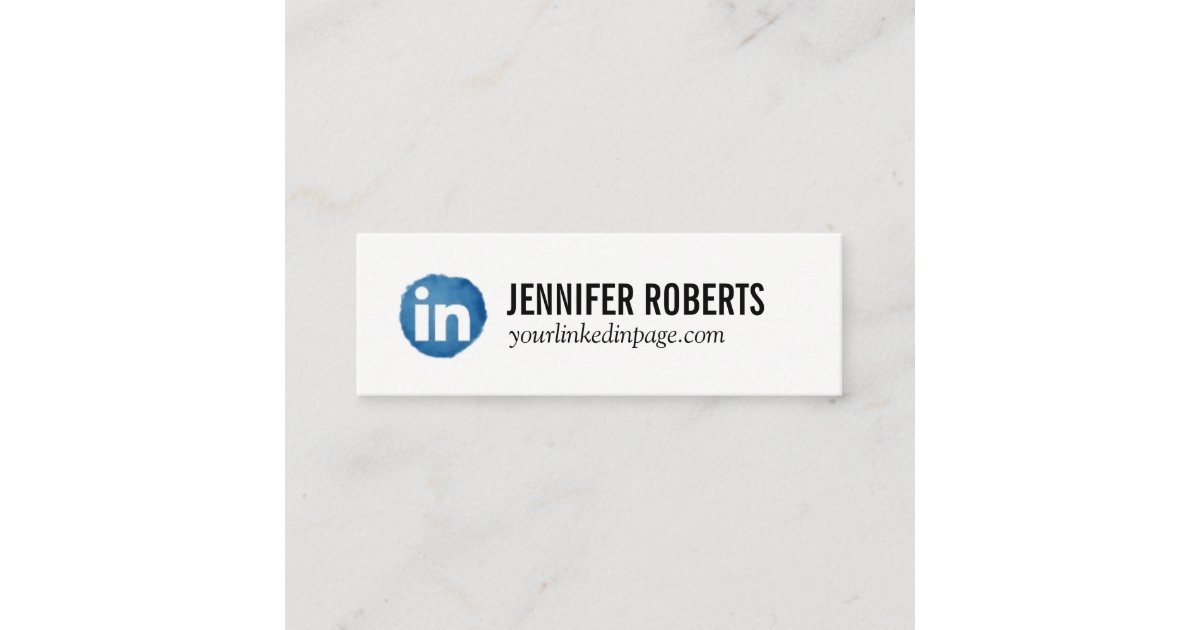 Linkedin Networking Card | Zazzle