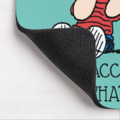 Linus Comforted With Snoopy's Ear Mouse Pad | Zazzle