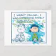 Linus & Lucy "I Wasn't Yelling…" Postcard | Zazzle