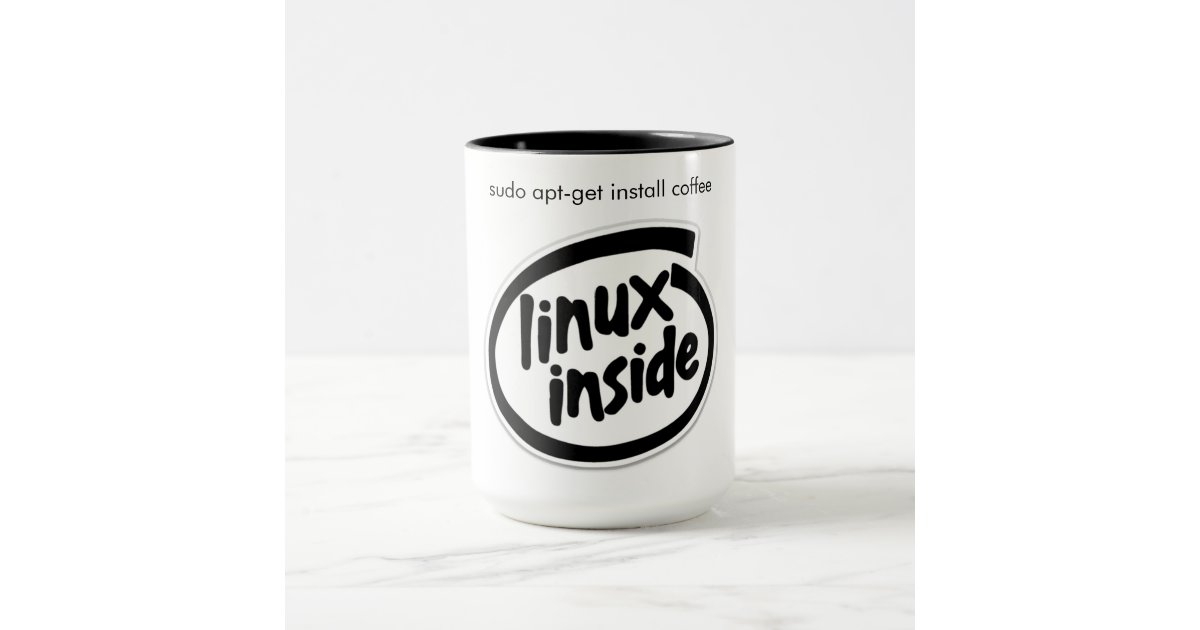 Linux inside - Sudo Coffee Mug | Zazzle