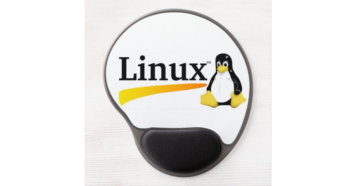 Linux Logo with Tux the Penguin Mouse Pad | Zazzle