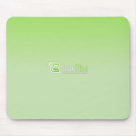Linux Mint Green Mouse Pad | Zazzle.com