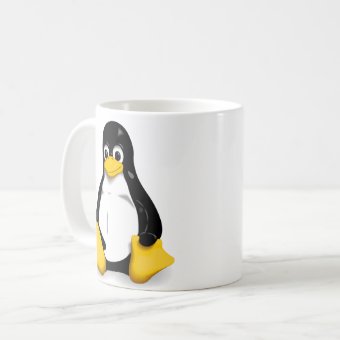 Linux Tux Coffee/Tea Mugs | Zazzle