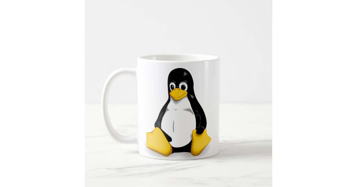 Linux Tux Coffee/Tea Mugs | Zazzle