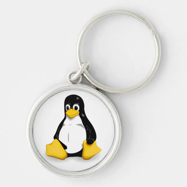 Linux Tux Key Chains | Zazzle