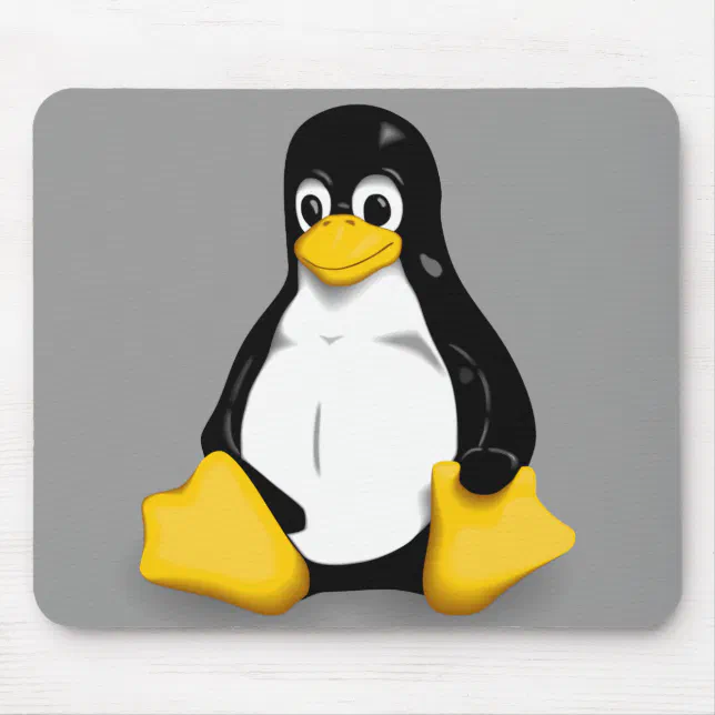 Linux Tux Mouse Pads | Zazzle