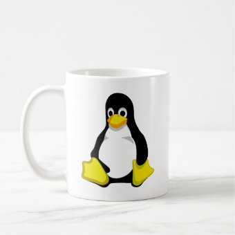 Linux Tux penguin Coffee Mug | Zazzle
