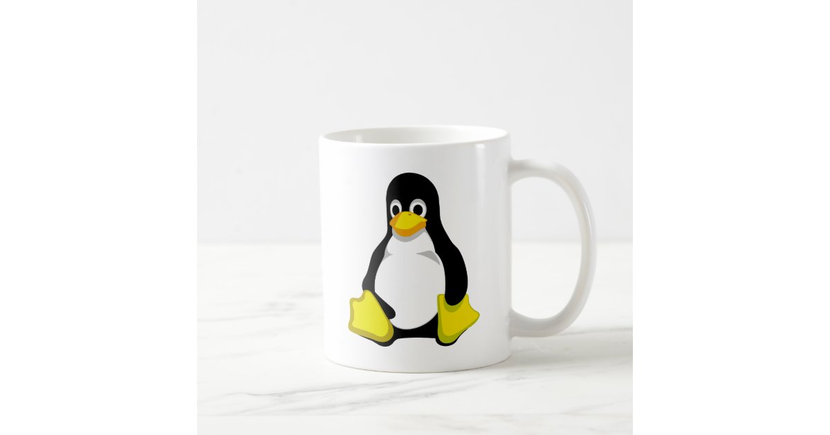 Linux Tux penguin Coffee Mug | Zazzle