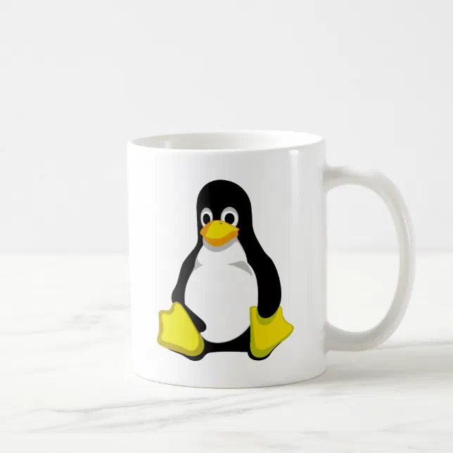 Linux Tux penguin Coffee Mug | Zazzle