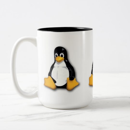 Linux Tux Penguin Mug | Zazzle.com