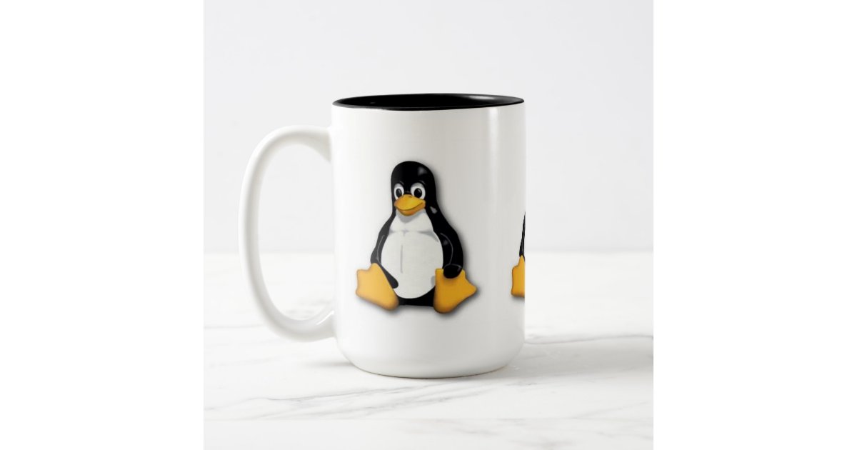 Linux Tux Penguin Mug | Zazzle