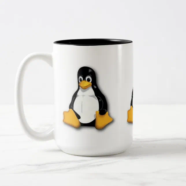 Linux Tux Penguin Mug | Zazzle