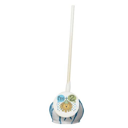 Lion 2nd Birthday Cake Pops | Zazzle