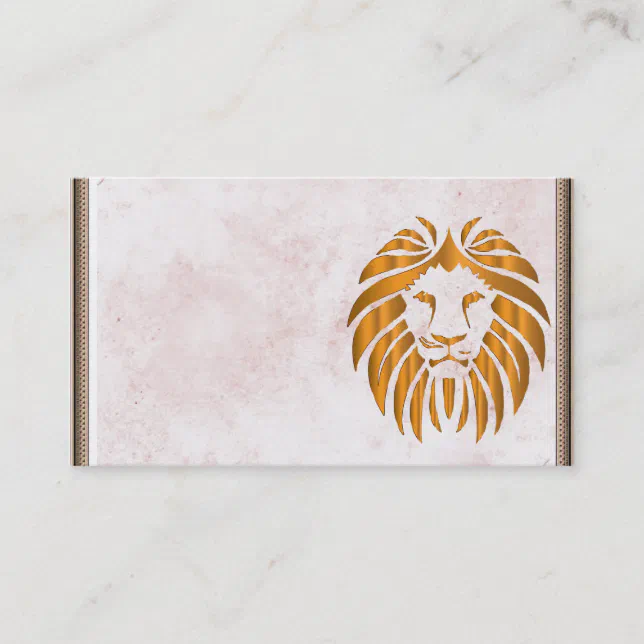 Lion Business Card | Zazzle