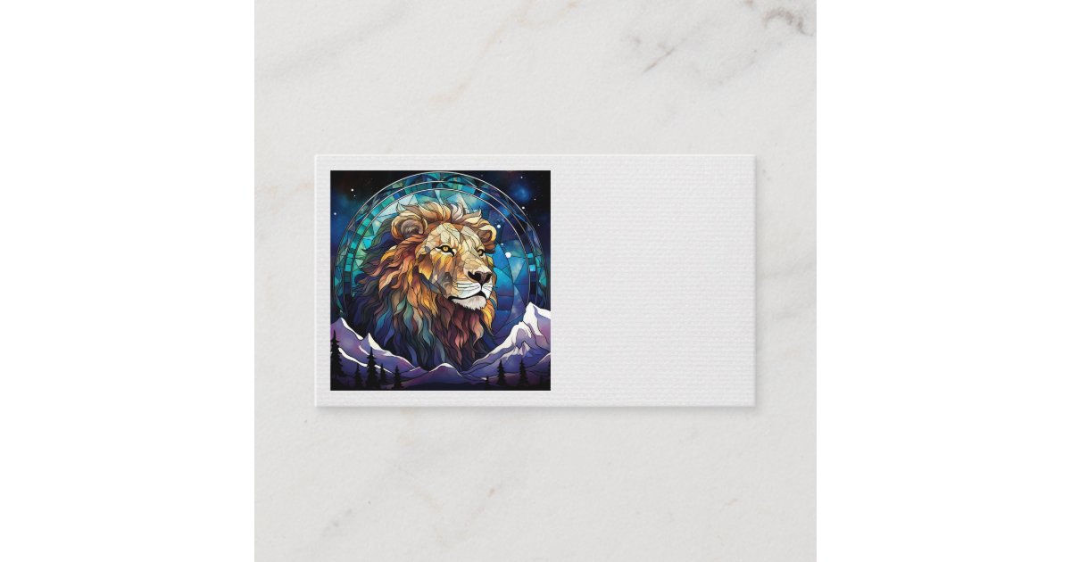 Lion Business Cards | Zazzle