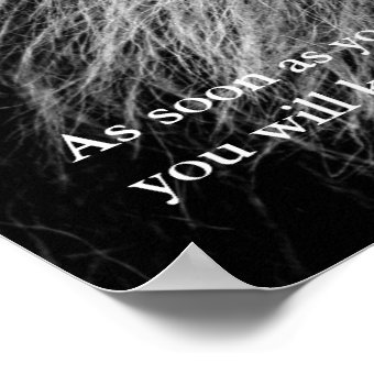 Lion Confidence Quote Inspirational Poster | Zazzle