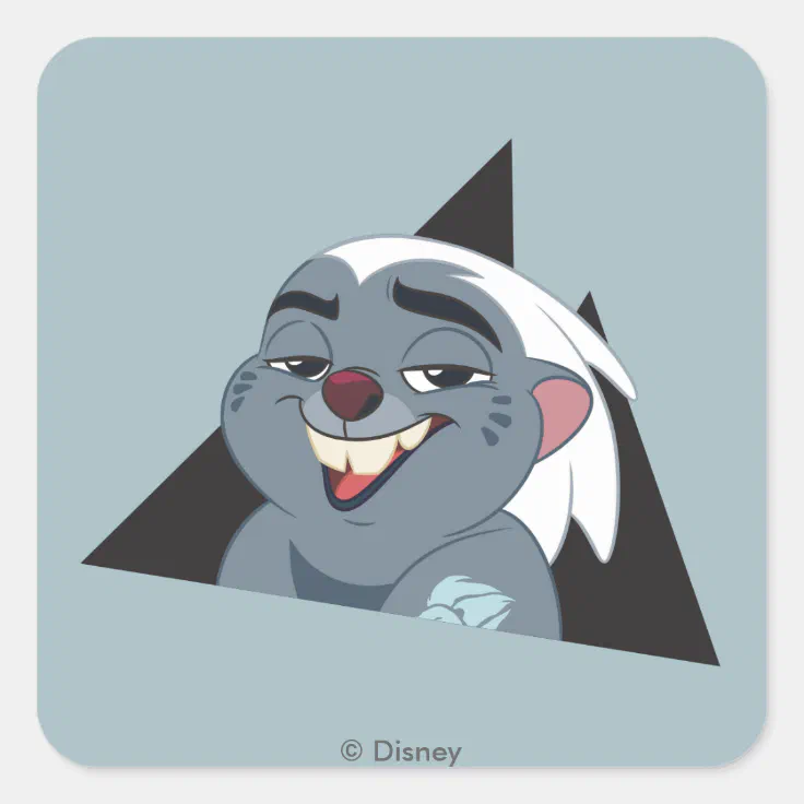 Lion Guard | Bunga Character Art Square Sticker | Zazzle