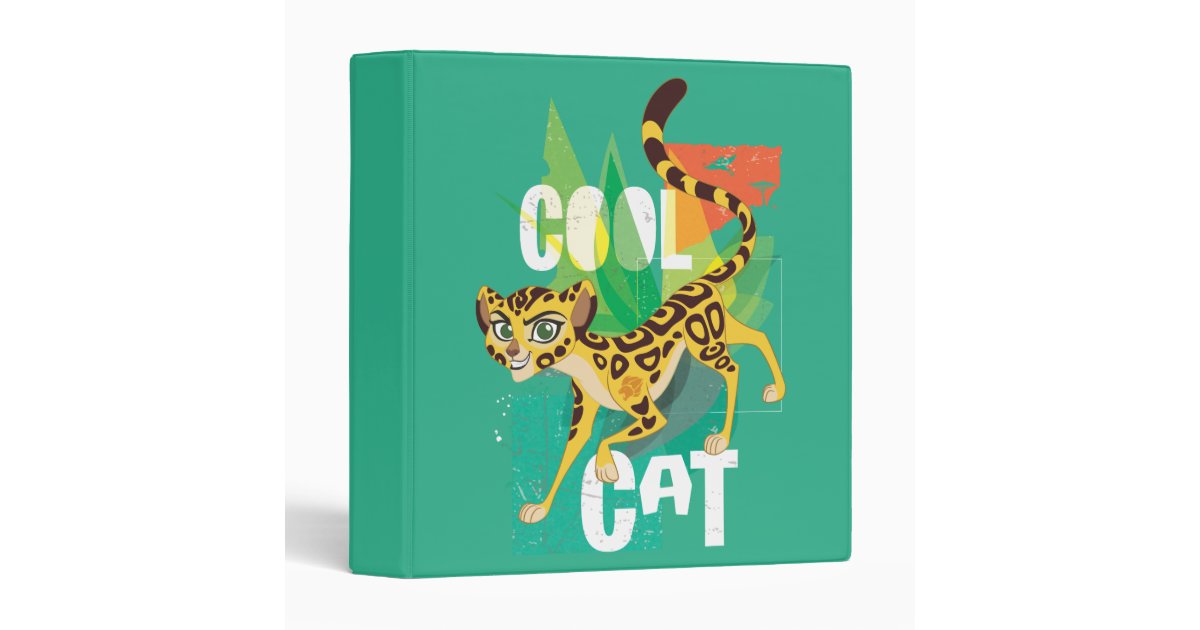 Lion Guard | Cool Cat Fuli 3 Ring Binder | Zazzle