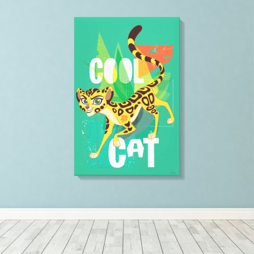 Lion Guard | Cool Cat Fuli Canvas Print | Zazzle
