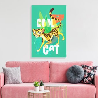 Lion Guard | Cool Cat Fuli Canvas Print | Zazzle