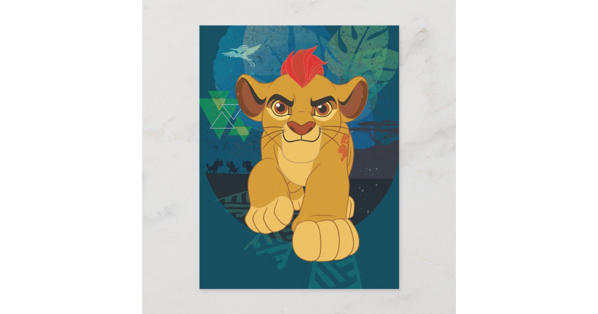 Lion Guard | Kion Safari Graphic Postcard | Zazzle