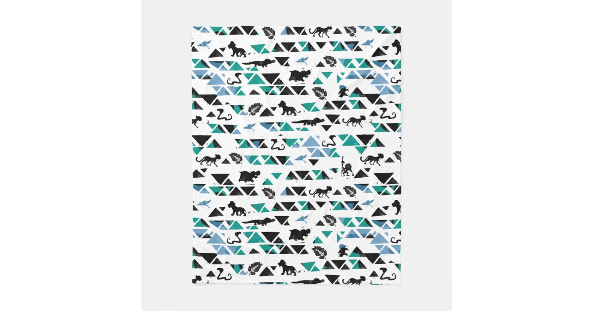 Lion Guard | Mosaic Pattern Fleece Blanket | Zazzle