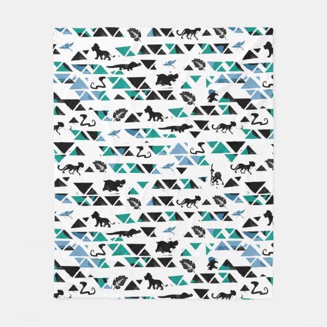 Lion Guard | Mosaic Pattern Fleece Blanket | Zazzle