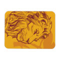 Lion King | Adult Simba Profile Sketch Magnet | Zazzle