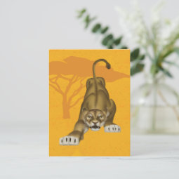 Lion King | Fierce Nala Postcard | Zazzle