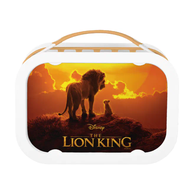 Lion King | Mufasa & Simba At Sunset Lunch Box | Zazzle