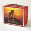 Lion King | Mufasa & Simba At Sunset Metal Lunch Box | Zazzle