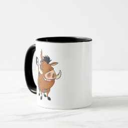 Lion King Pumba Smiling Mug | Zazzle