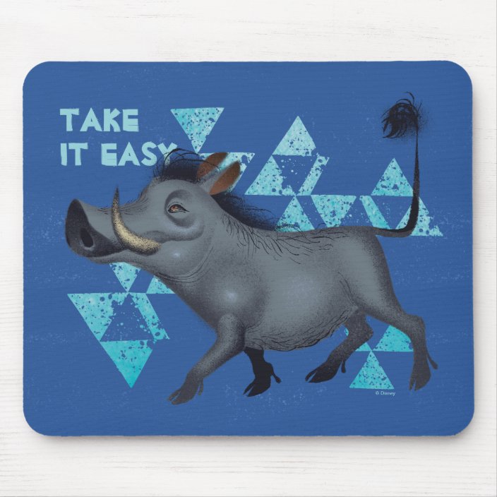 Lion King | Pumbaa The Warthog Mouse Pad | Zazzle.com