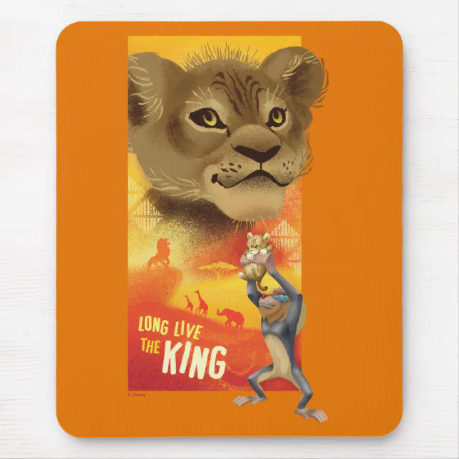 Lion King | Simba Collage Graphic Mouse Pad | Zazzle