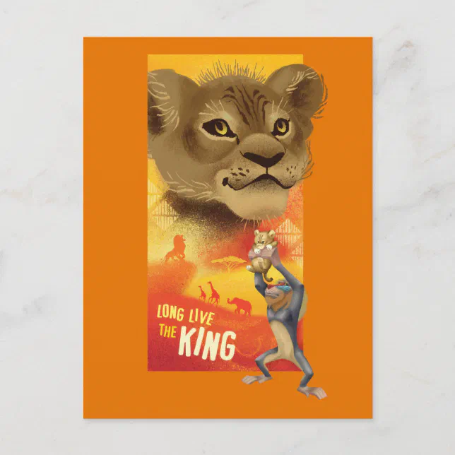 Lion King | Simba Collage Graphic Postcard | Zazzle